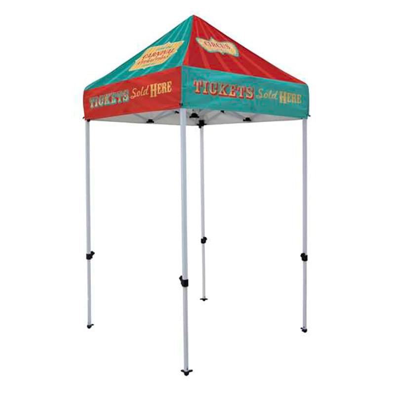 5' Economy Plus Tent Kit (Dye Sub Full-Color Full-Bleed) - Custom ...
